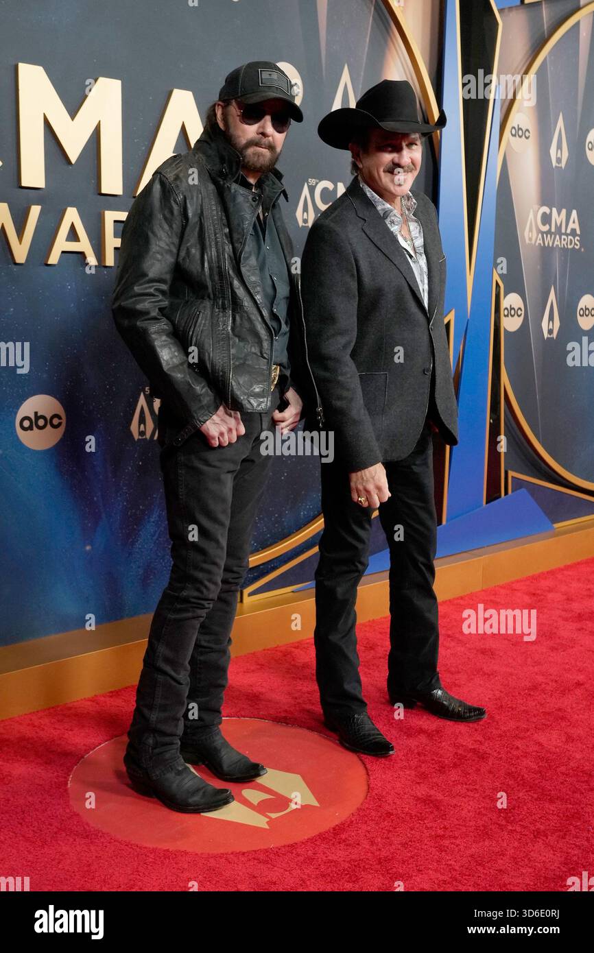 19 November 2025 - Nashville, Tennessee - Ronnie Dunn, Kix Brooks. 59th ...