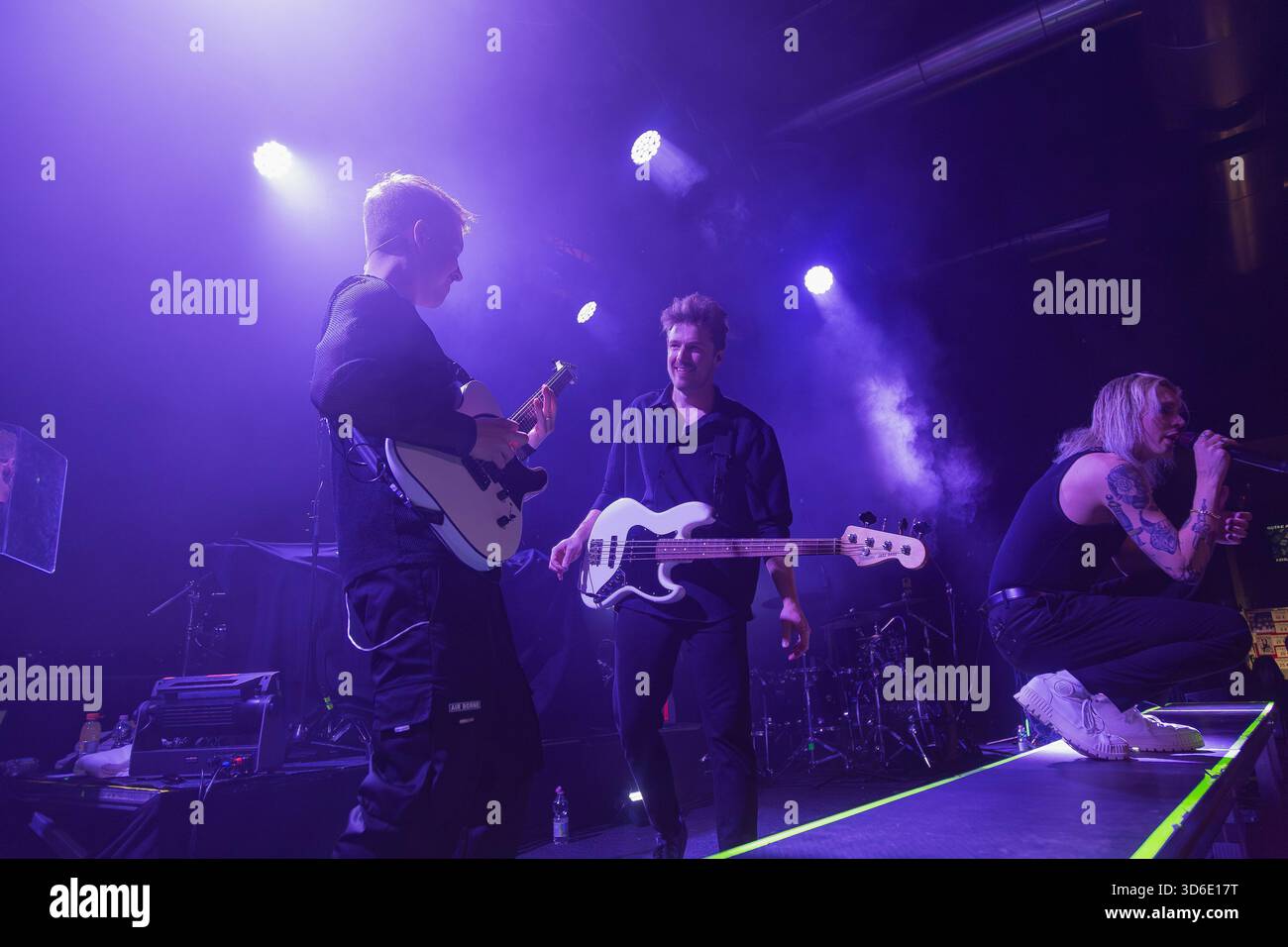 Jonne Nikkila, Jesse Kataja and Kauri Koponen of Block of Flats (Photo ...