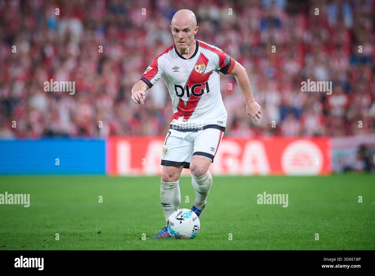 Rayo Vallecano's Isi Palazon during La Liga match. August 25 ,2025 ...