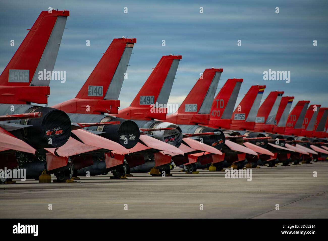 U.S. Air Force QF-16 Full-Scale Aerial Target aircraft, assigned to the ...