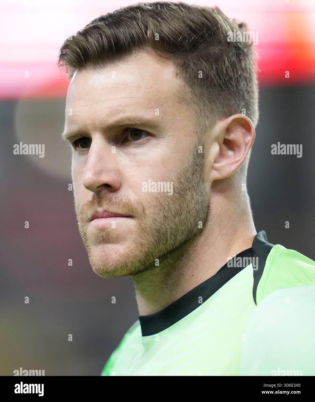 Australia's Callum Elder before an international friendly soccer match ...