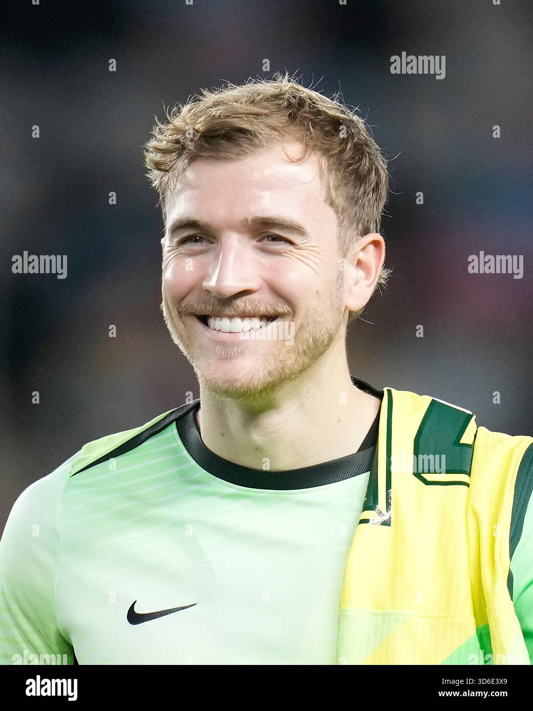 Australia's Riley McGree before an international friendly soccer match ...