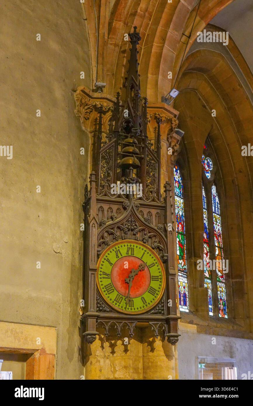 France, Alsace region, Colmar, St Martins church or Eglise Saint-Martin ...