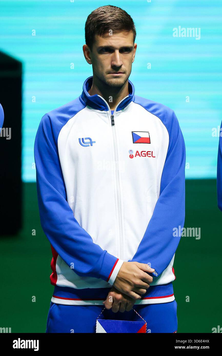 Vit Kopriva during Davis Cup - Final Eight, International Tennis match ...