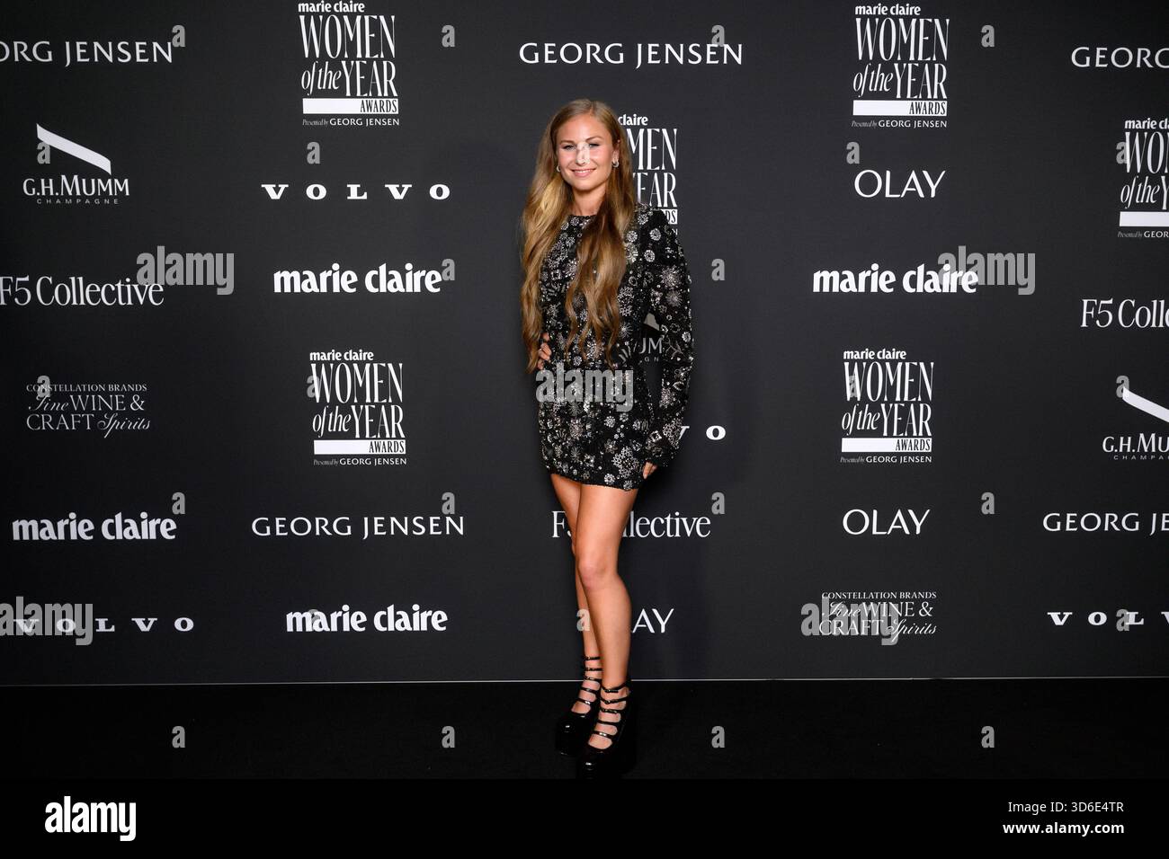 Grace Tame arrives at the Marie Claire Women of the Year Awards at Bell ...