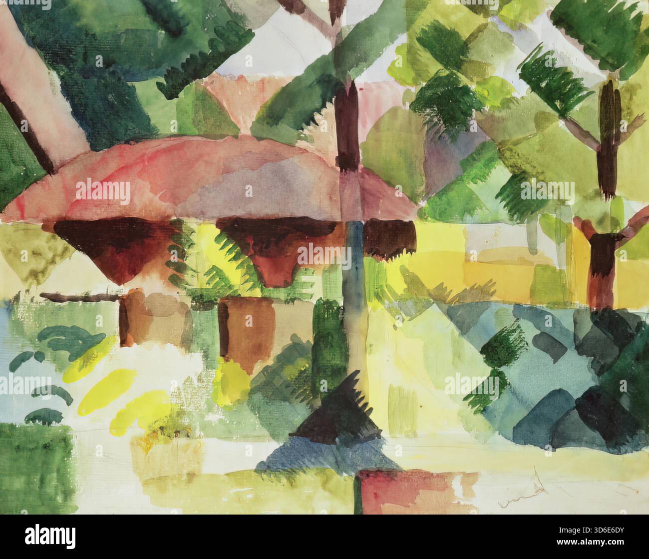 1914 by macke hi-res stock photography and images - Alamy
