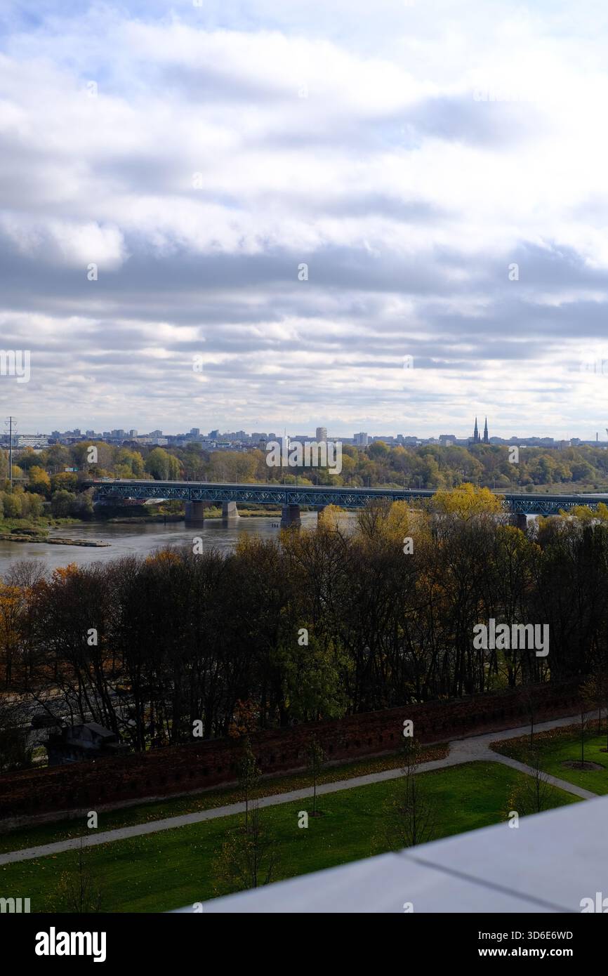 Warsaw park view across hi-res stock photography and images - Alamy