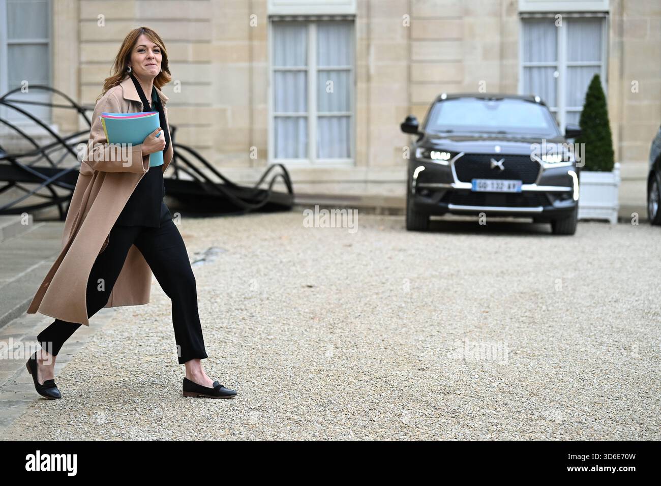 Ms Maud Bregeon, Government spokesperson at the Council of Ministers ...