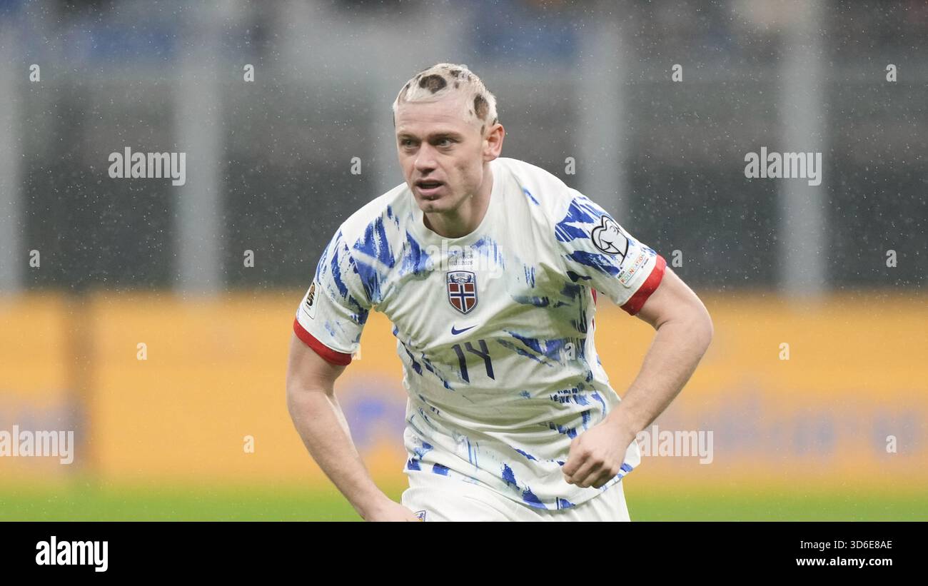 Norway's Julian Ryerson controls the ball during a group I, World Cup ...