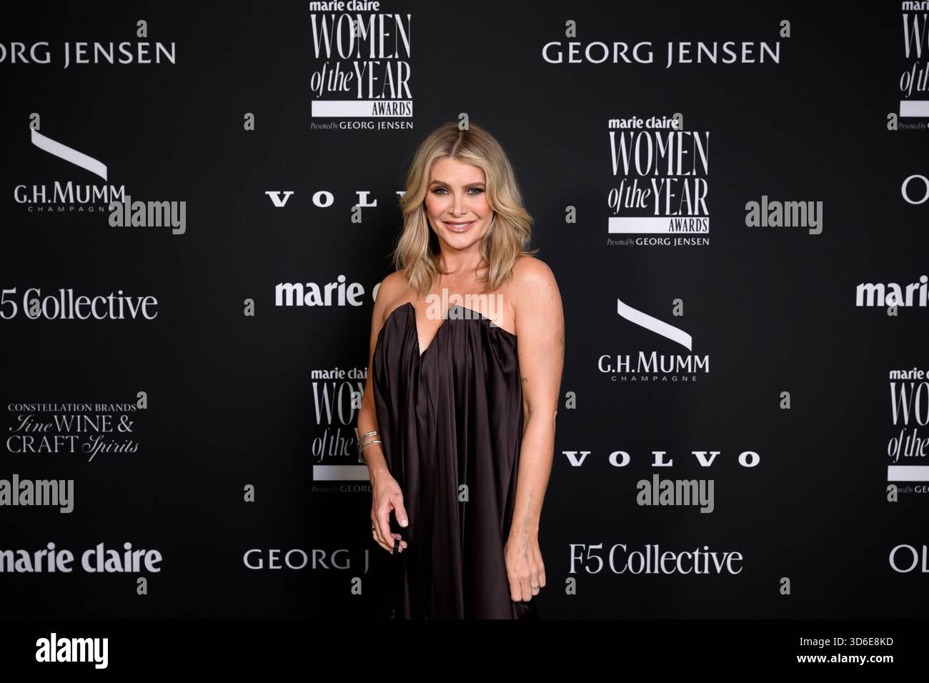 Natalie Bassingthwaighte arrives at the Marie Claire Women of the Year ...