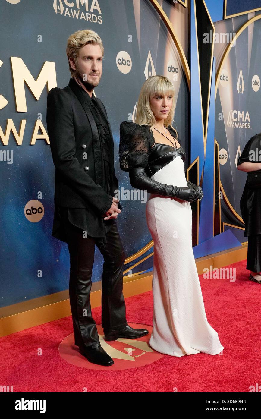 19 November 2025 - Nashville, Tennessee - Kimberly Perry, Johnny ...