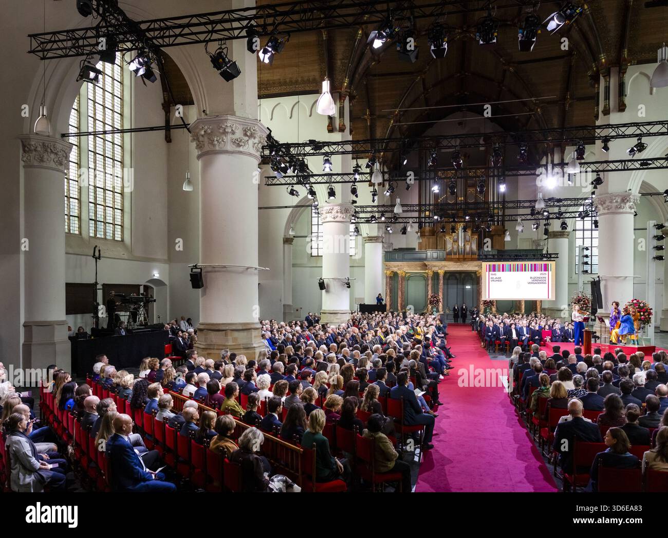 THE HAGUE - Overview of the Grote Kerk during the Special Joint Session ...