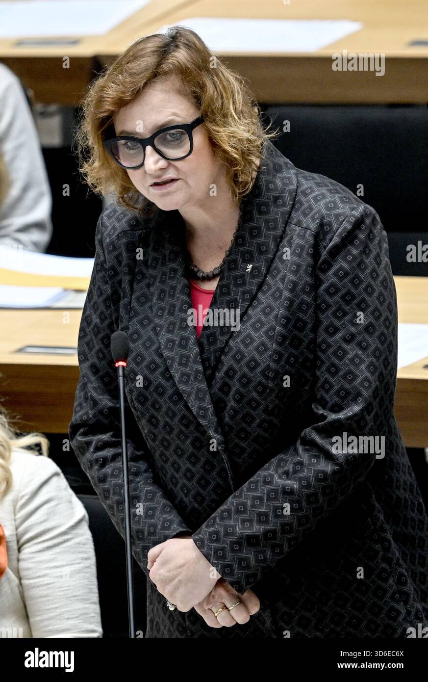 20 November 2025, Berlin: Ina Czyborra (SPD), Senator for Science ...