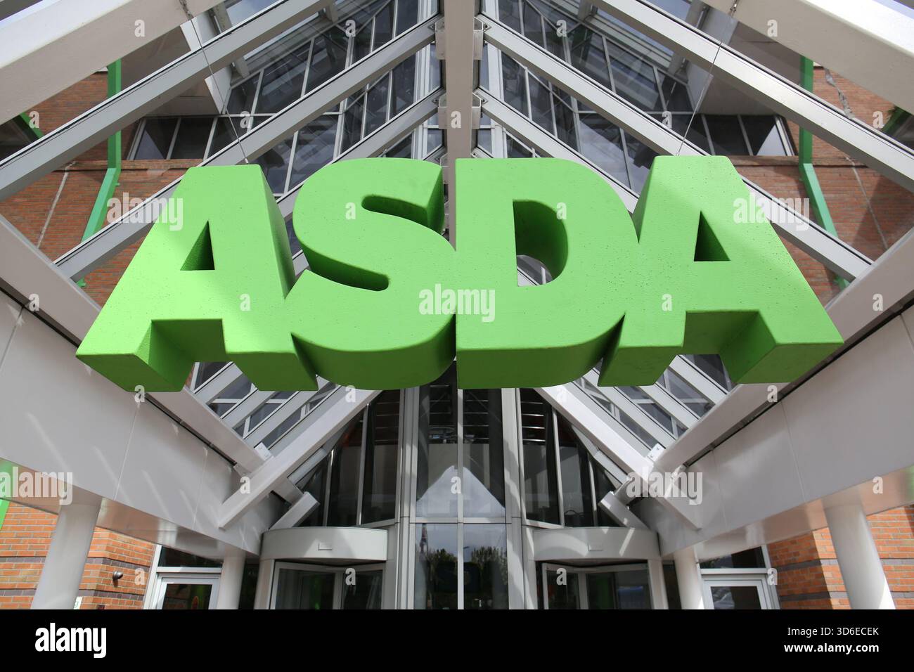 File photo dated 01/05/15 of an Asda sign at the supermarket's head ...