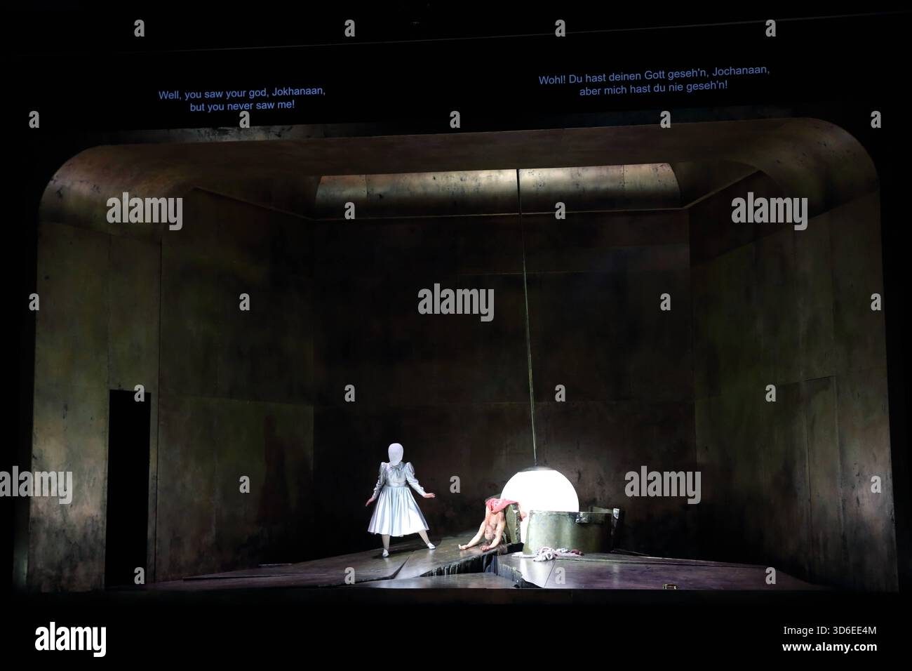 Nicole Chevalier als Salome während der Fotoprobe für Salome in der ...