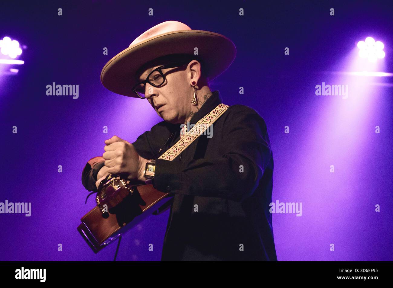 Micah P. Hinson live bei einem Konzert seiner The Tomorrow Man -Tour im ...