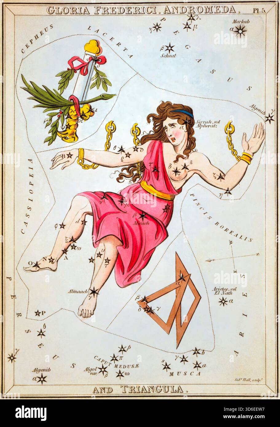 Urania’s Mirror, Gloria Frederici, Andromeda, and Triangula ...