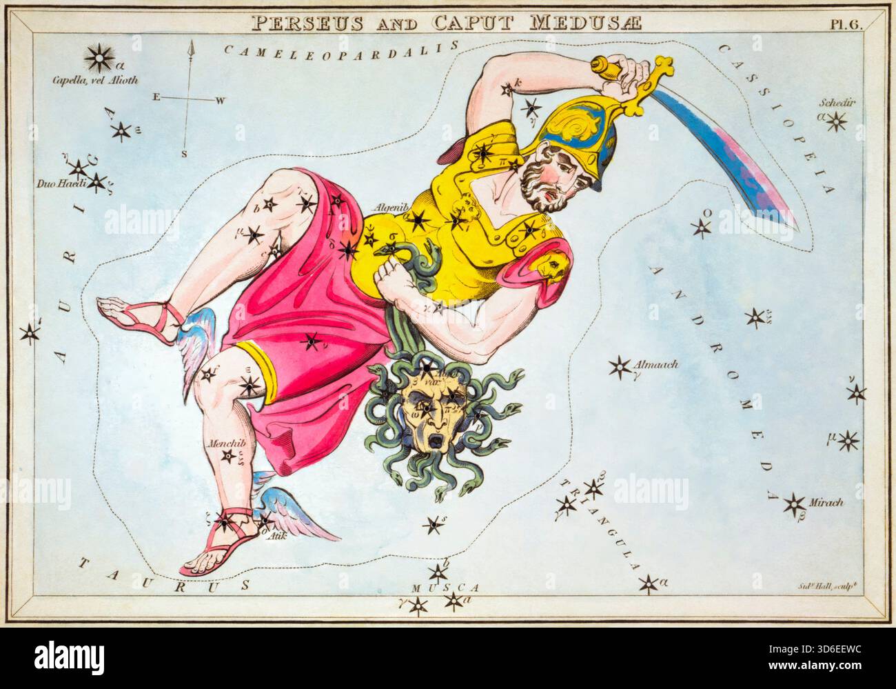 Perseus constellation hi-res stock photography and images - Alamy