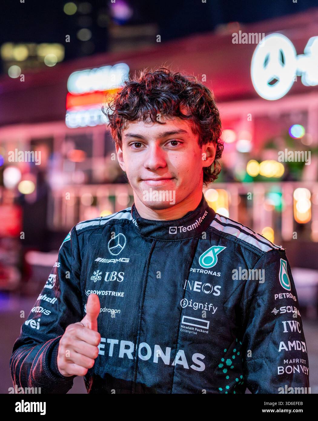November 19 2025 Las Vegas NV, U.S.A. Mercedes driver Kimi Antonelli ...