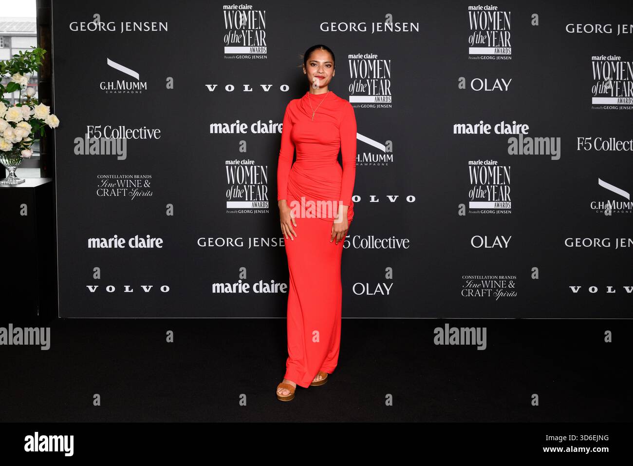Noor Azizah arrives at the Marie Claire Women of the Year Awards at ...