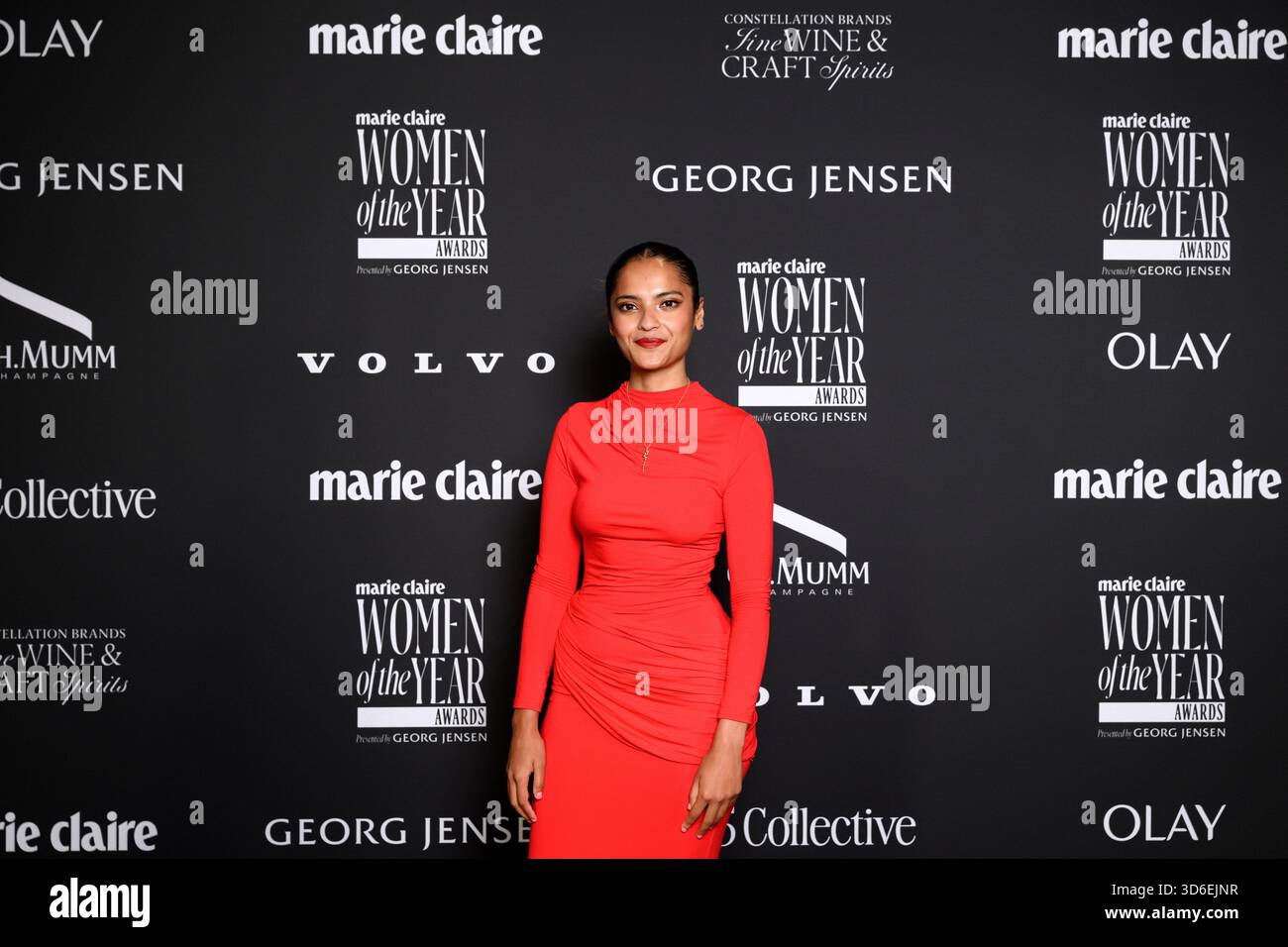 Noor Azizah arrives at the Marie Claire Women of the Year Awards at ...