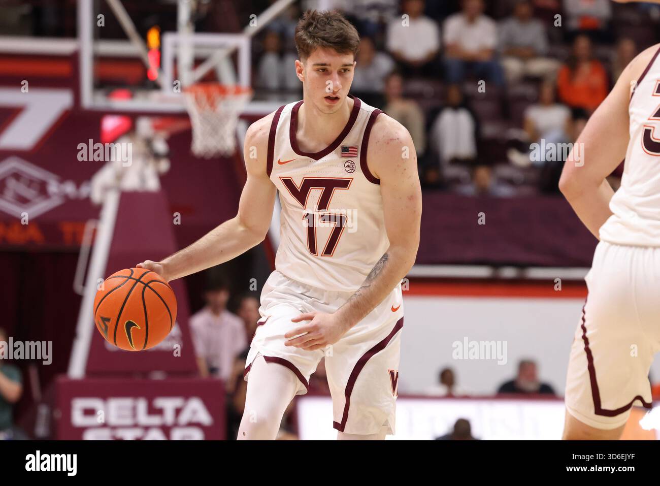 November 19, 2025: Virginia Tech Hokies guard Neoklis Avdalas (17 ...