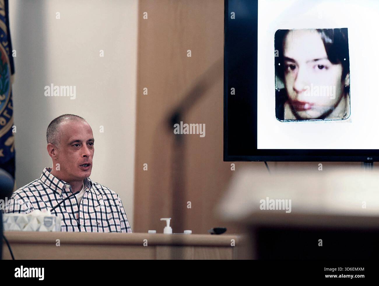 FILE - Youth Development Center. plaintiff David Meehan testifies as ...