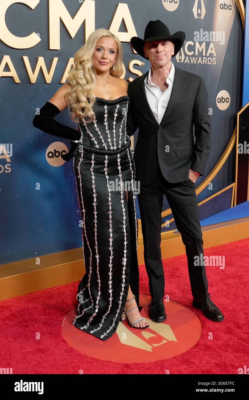 19 November 2025 - Nashville, Tennessee - Megan Moroney, Kenny Chesney ...