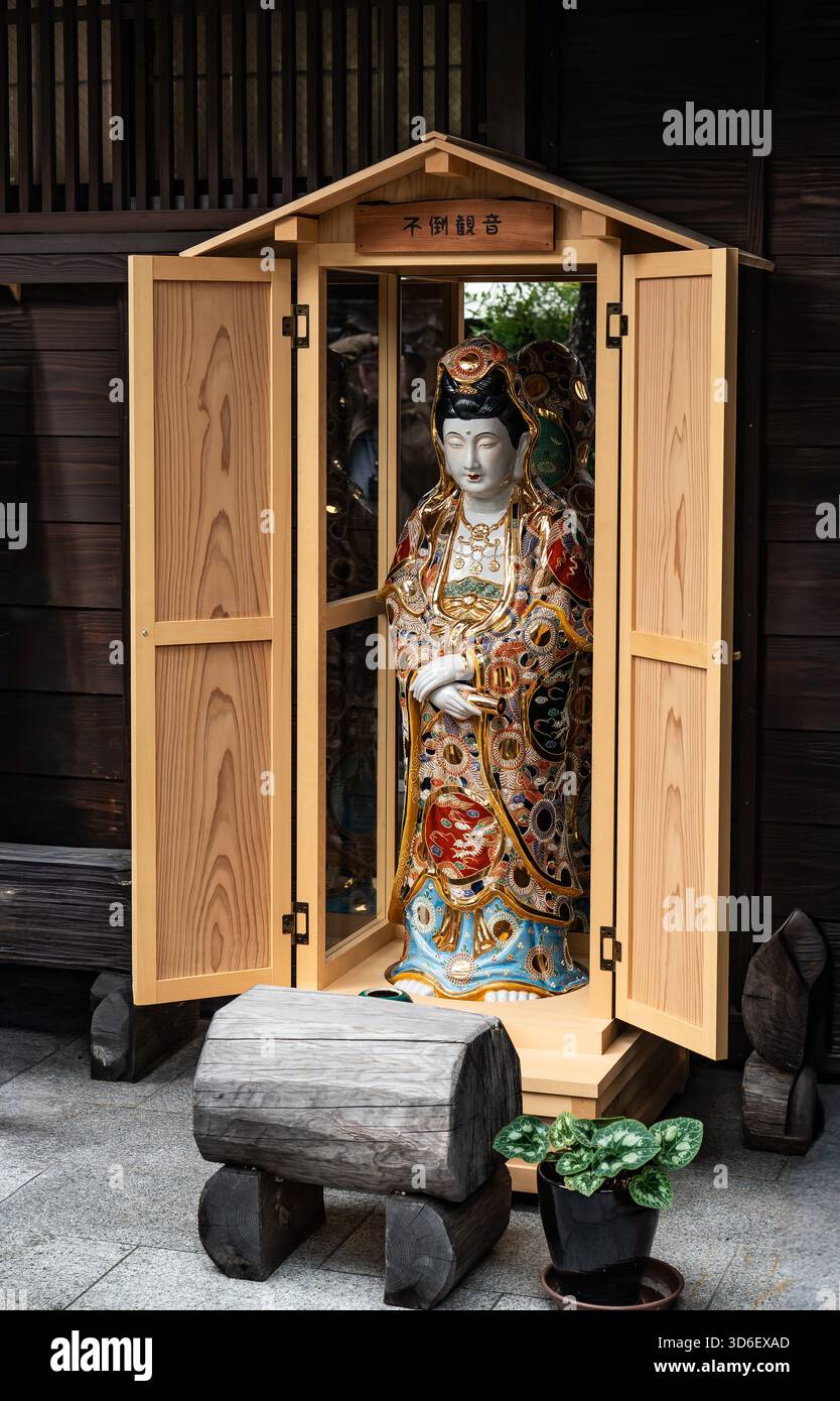 Kyoto, Japan - October 12, 2025: Kannon, the Goddess of Mercy in ...