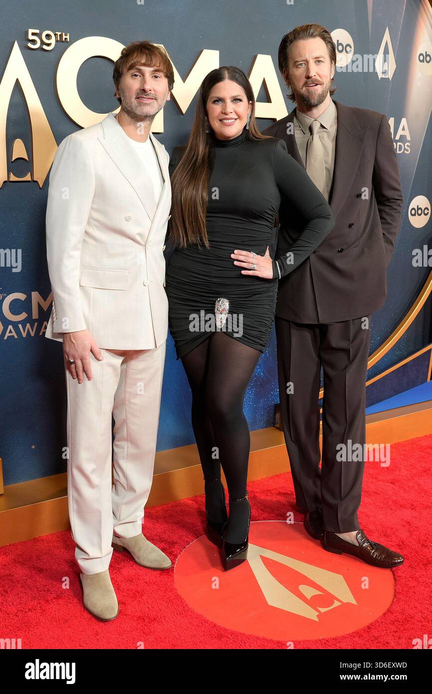 19 November 2025 - Nashville, Tennessee - Dave Haywood, Hillary Scott ...