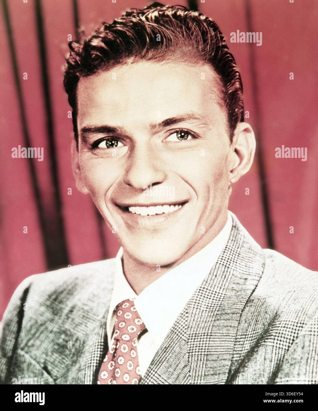 Frank Sinatra, promotional photo in color Stock Photo - Alamy