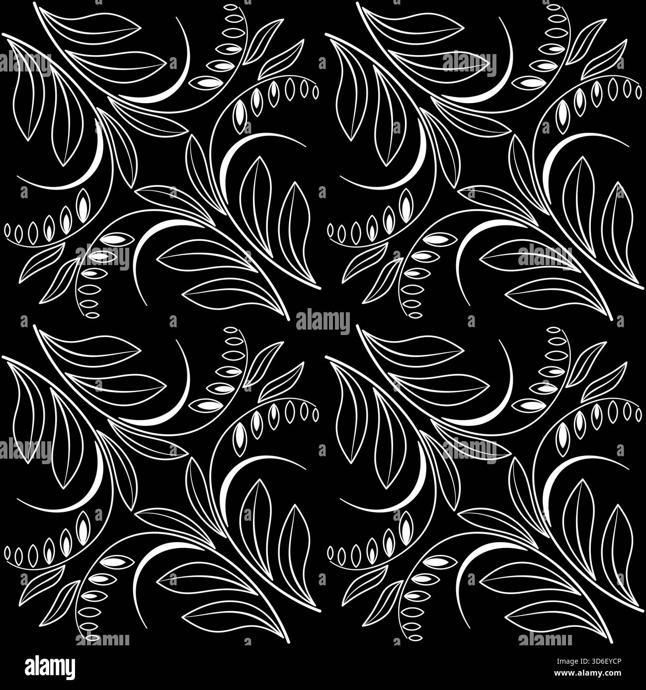 Native plant garden in Stock Vector Images - Alamy