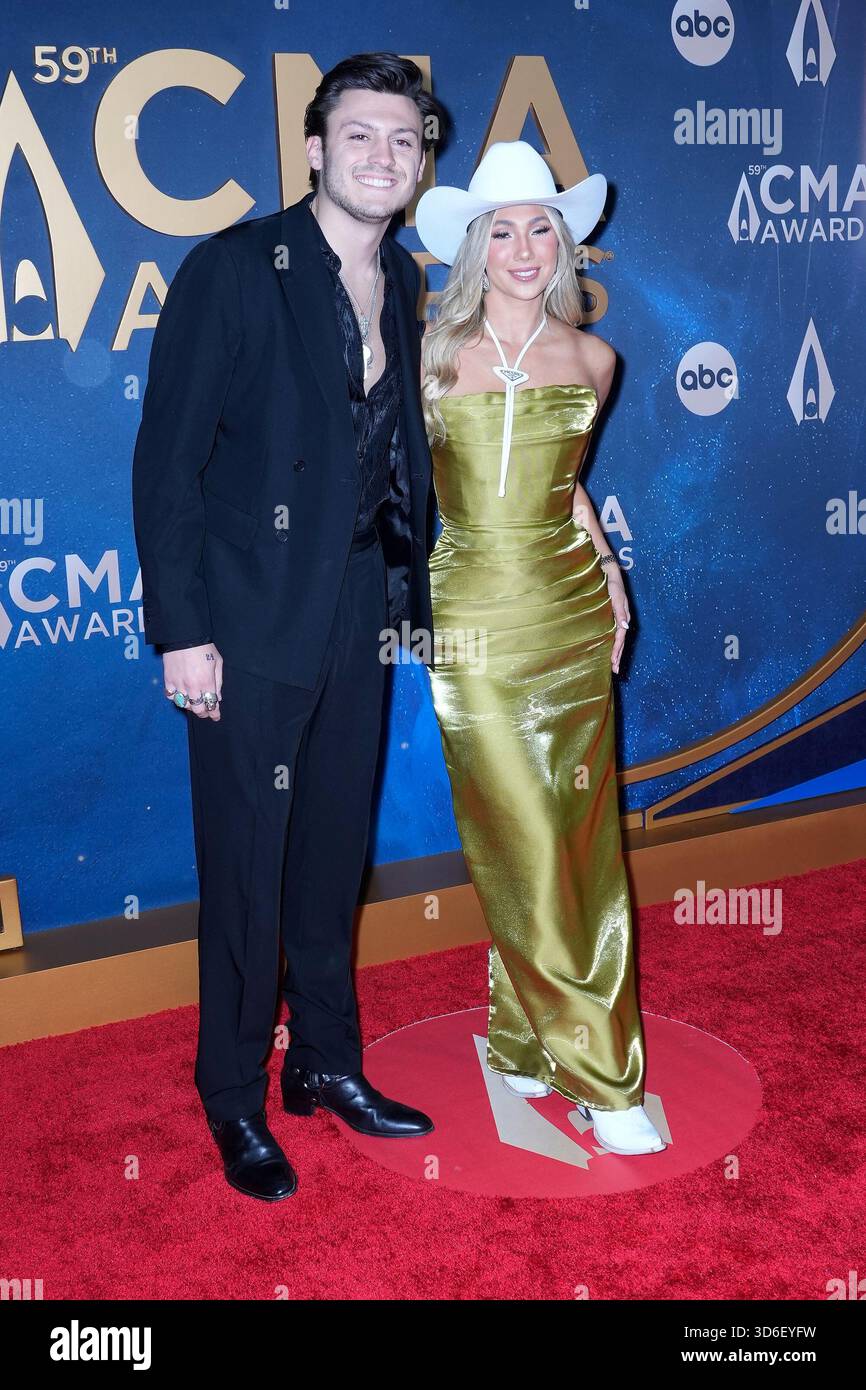 19 November 2025 - Nashville, Tennessee - Bella Hudson. 59th CMA Awards ...