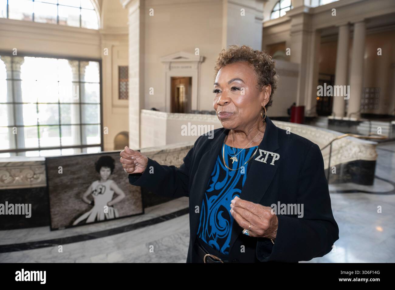 Oakland Mayor Barbara Lee speaks during an interview on Friday, Nov. 14 ...