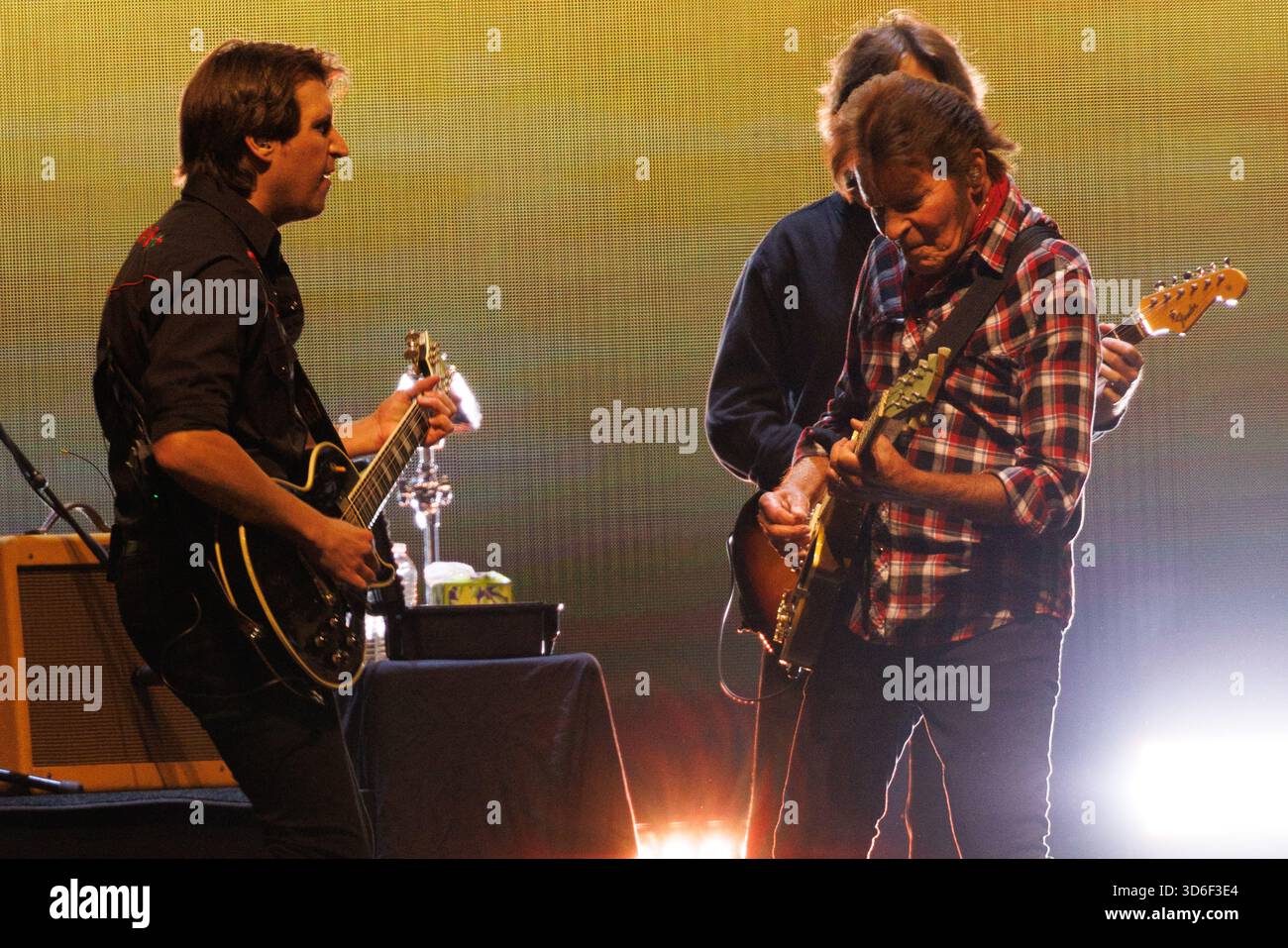Shane Fogerty and John Fogerty perform during The iHeartRadio Music ...