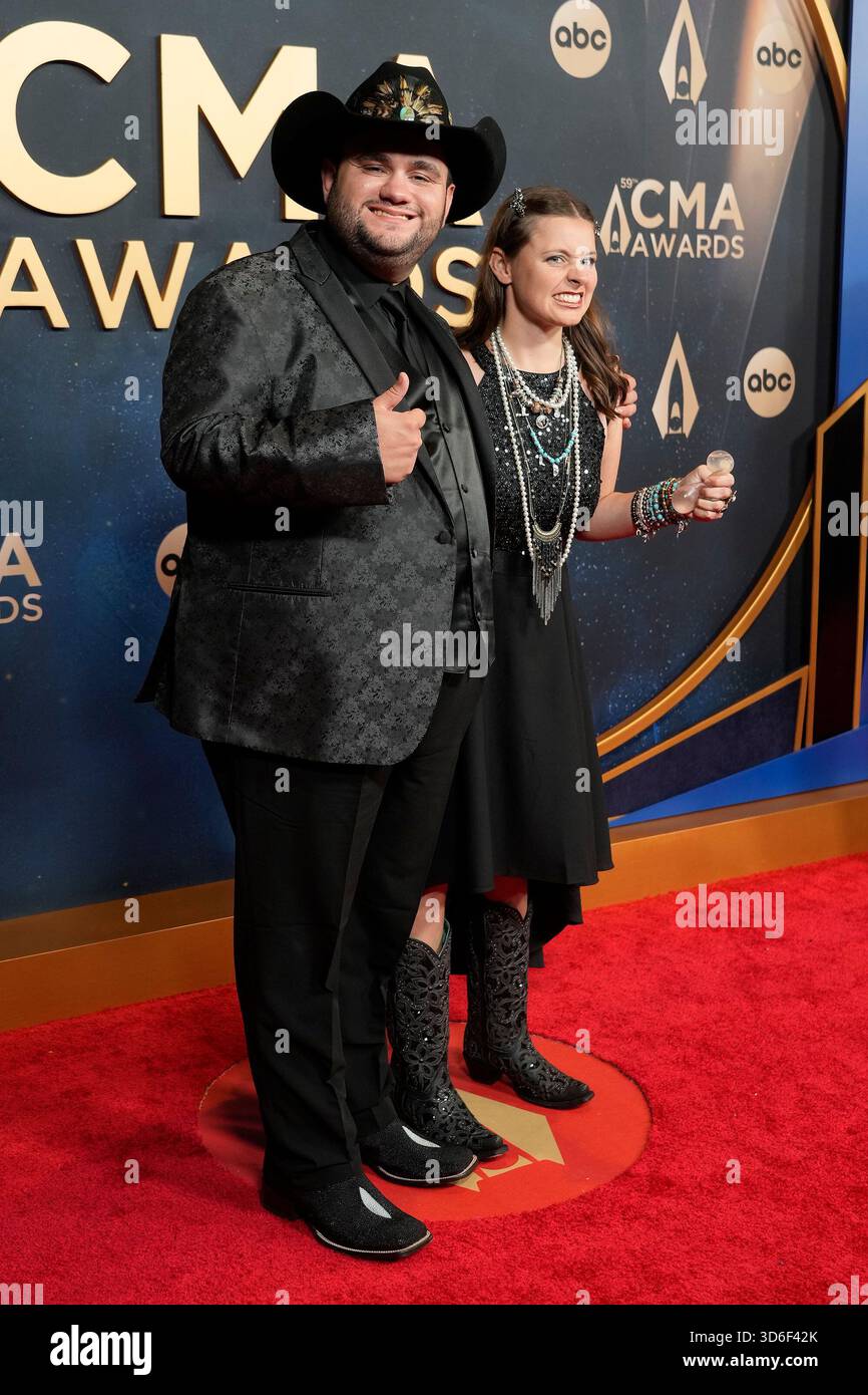 19 November 2025 - Nashville, Tennessee - Madison Marilla, Tyler White ...