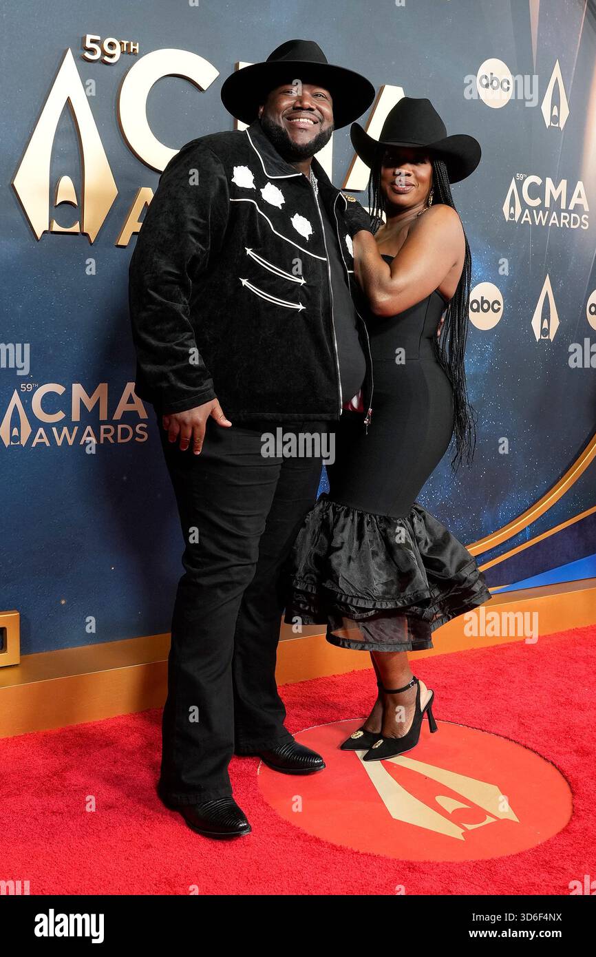 19 November 2025 - Nashville, Tennessee - Michael Trotter Jr., Tanya ...