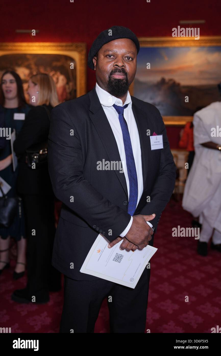 Poet and novelist Sir Ben Okri, chair of the senior judging panel ...