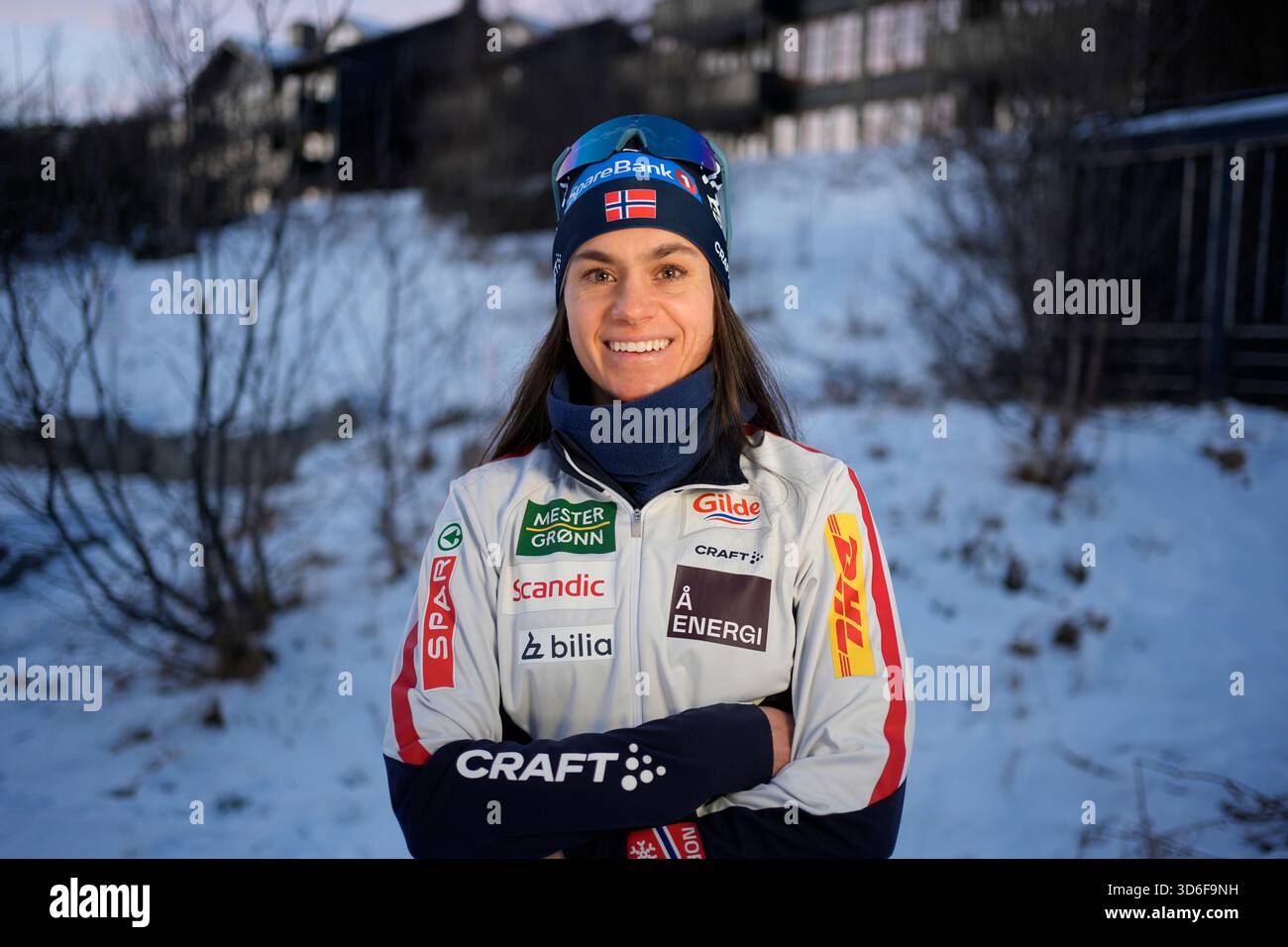 Beitostølen 20251120. Heidi Weng before the opening of the cross ...