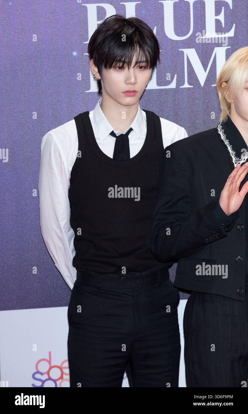 19 November 2025 - Seoul, South Korea : South Korean K-Pop boy band BoyNextDoor, arrives red ...