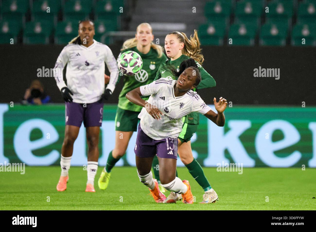 Wolfsburg, Germany November 19, 2025: Champions League - Women - 2025 / ...