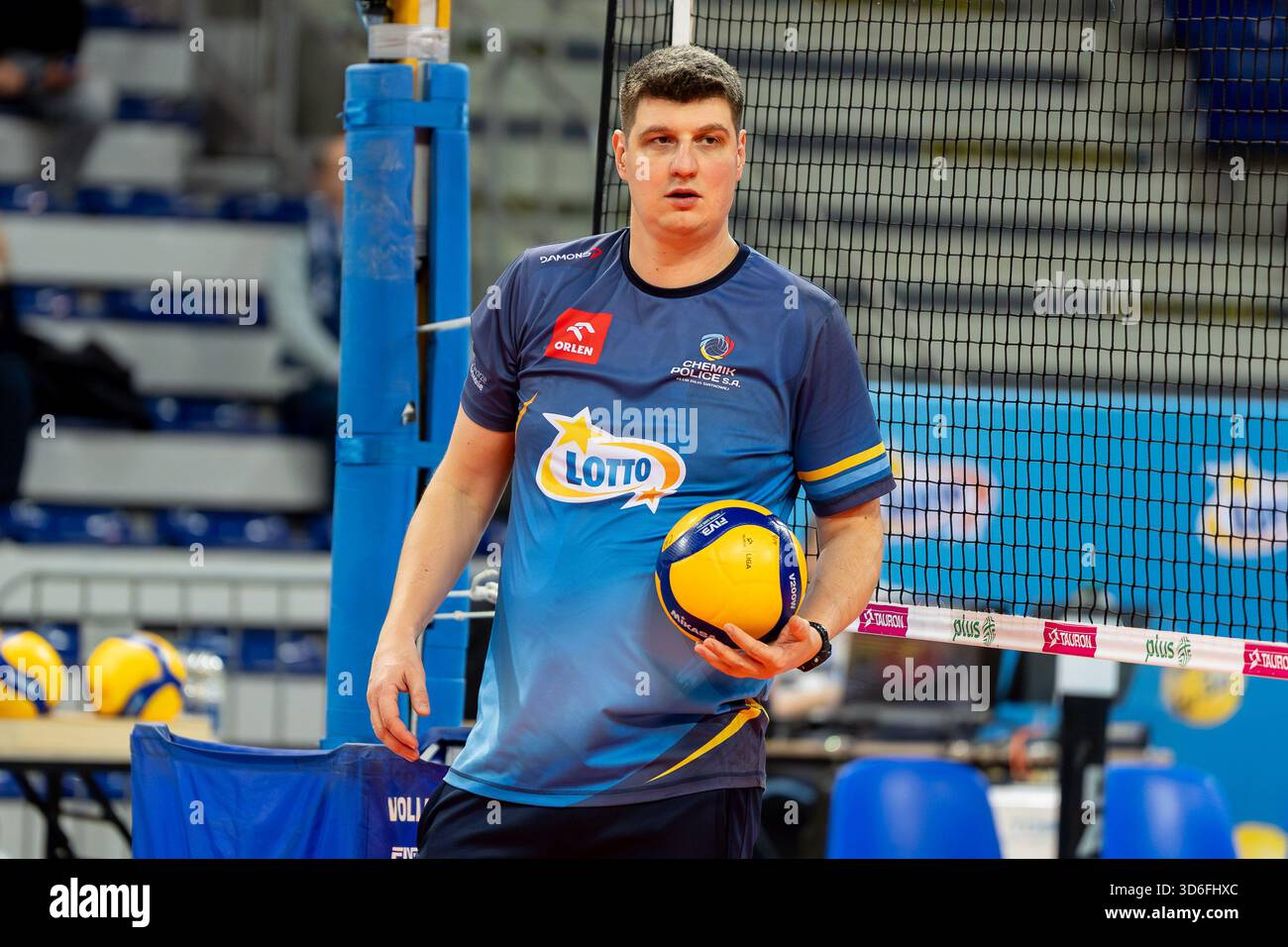 Szczecin 18.11.2025 Siatkowka mecz 6. kolejka Tauron Liga sezon 2025/ ...