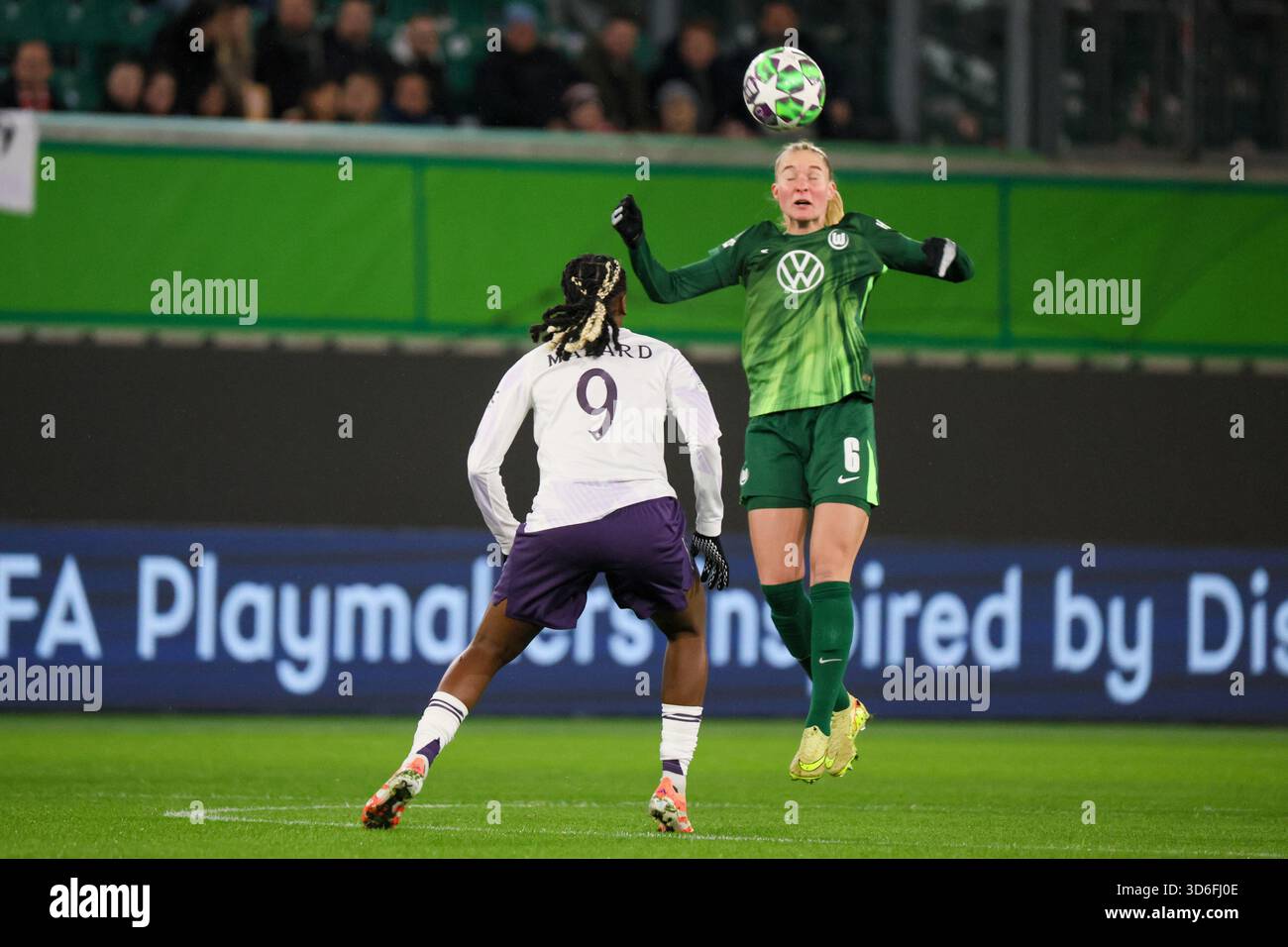 Wolfsburg, Germany November 19, 2025: Champions League - Women - 2025 / 2026 - Wolfsburg vs ...