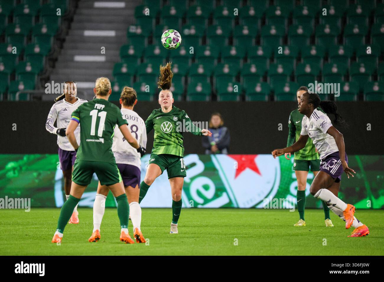 Wolfsburg, Germany November 19, 2025: Champions League - Women - 2025 / ...