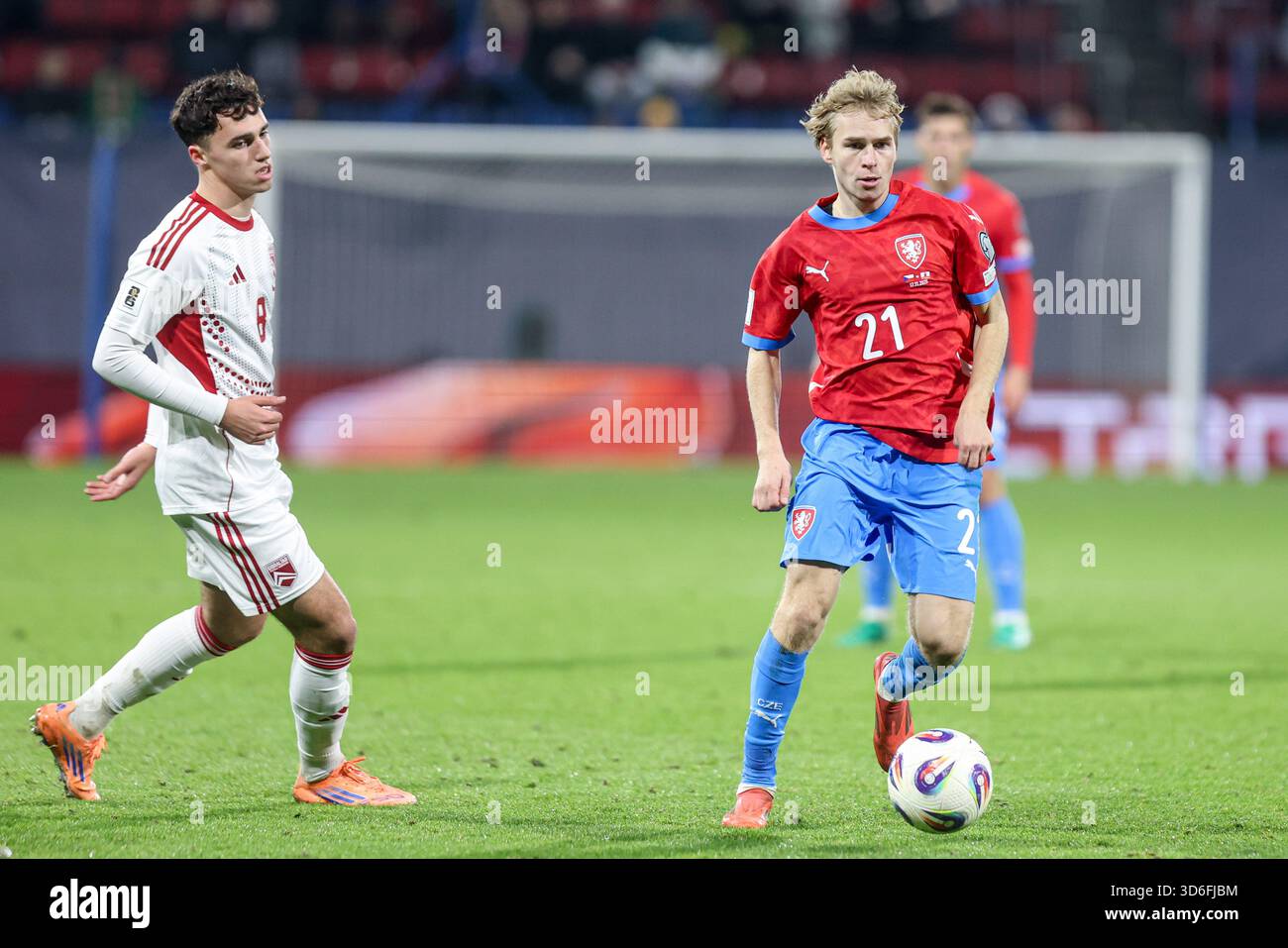 17.11.2025, Olomouc Soccer Eliminacje Mistrzostw Swiata 2026 mecz 8 ...