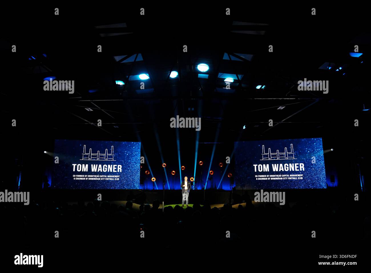 Birmingham City co-owner and chairman Tom Wagner during the unveiling ...