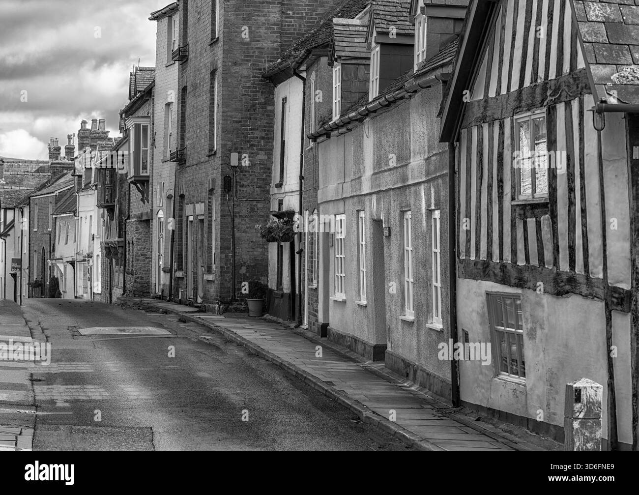 Uk townscape not london Black and White Stock Photos & Images - Alamy