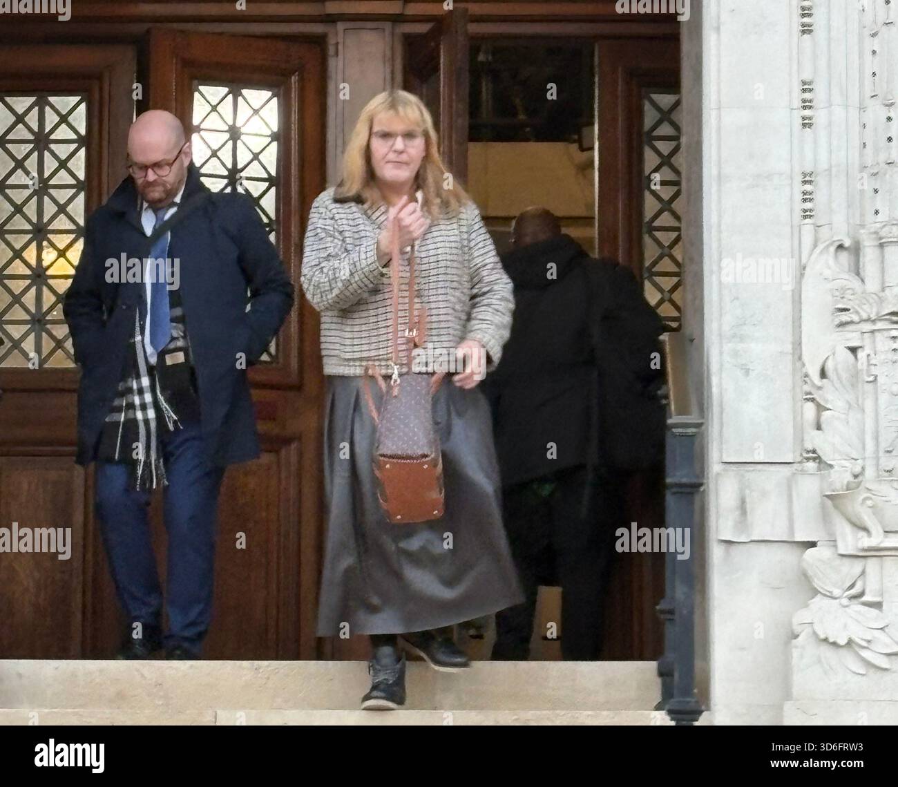Former Conservative MP Katie Wallis outside Cardiff Crown Court where ...