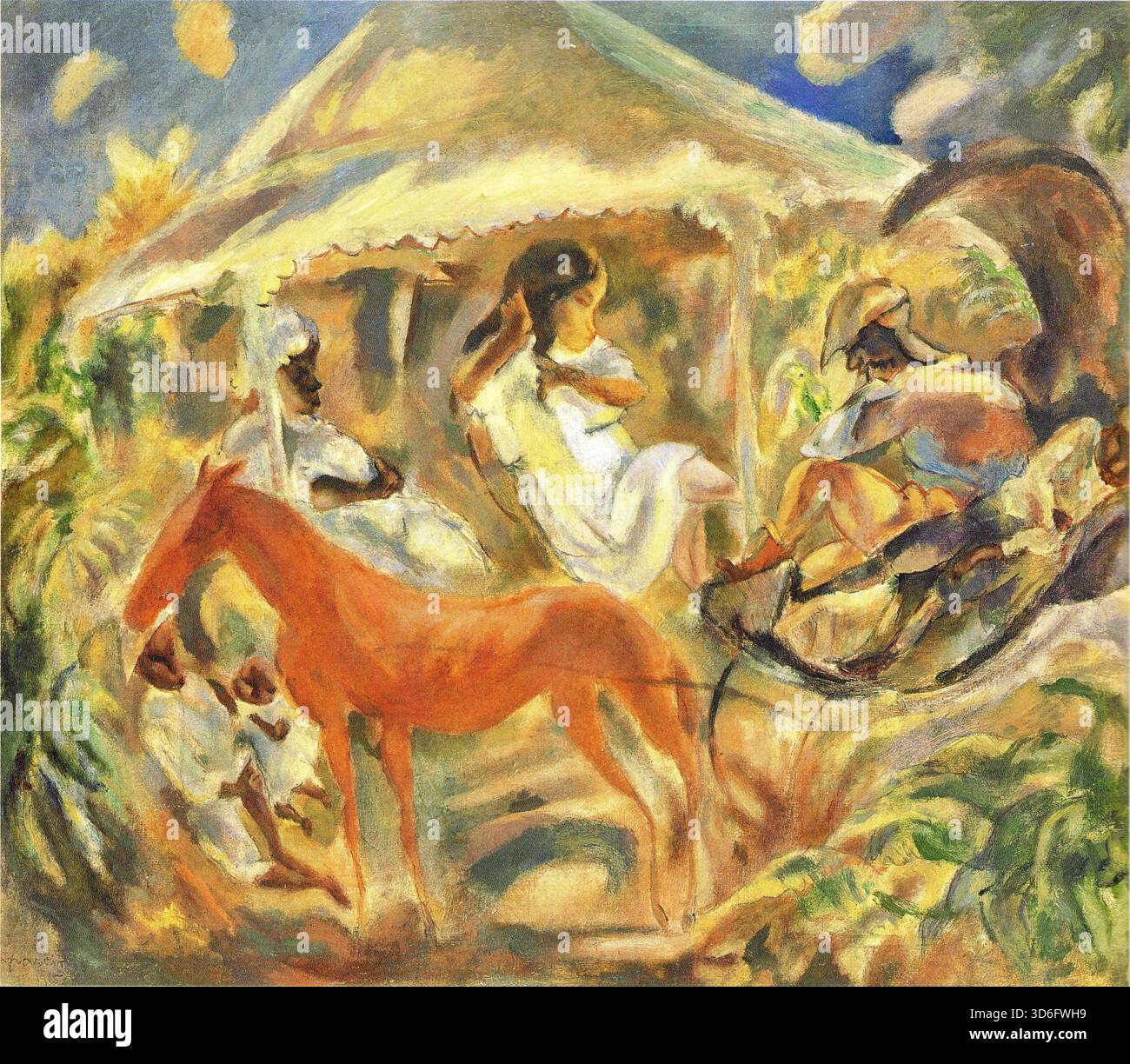 Decorative portrait beautiful horse hi-res stock photography and images ...