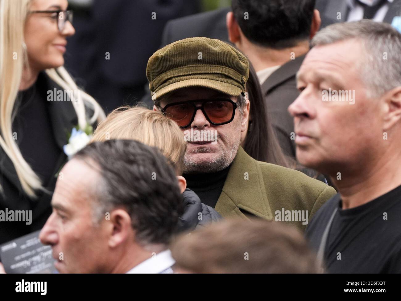 File photo 10/10/20125 of Mani of the Stone Roses, leaving the funeral ...